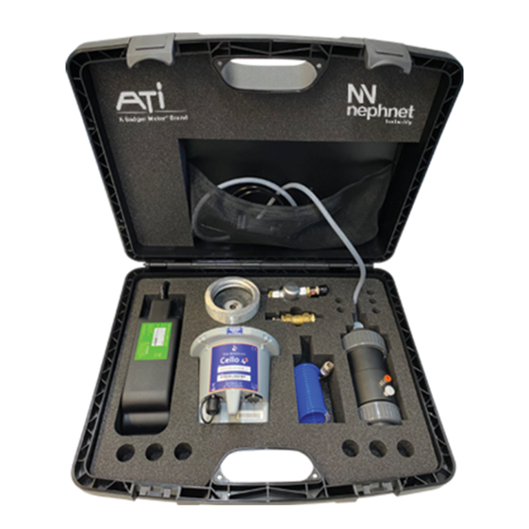 NephNet Portable, Online Turbidity Monitor - aaxisnano